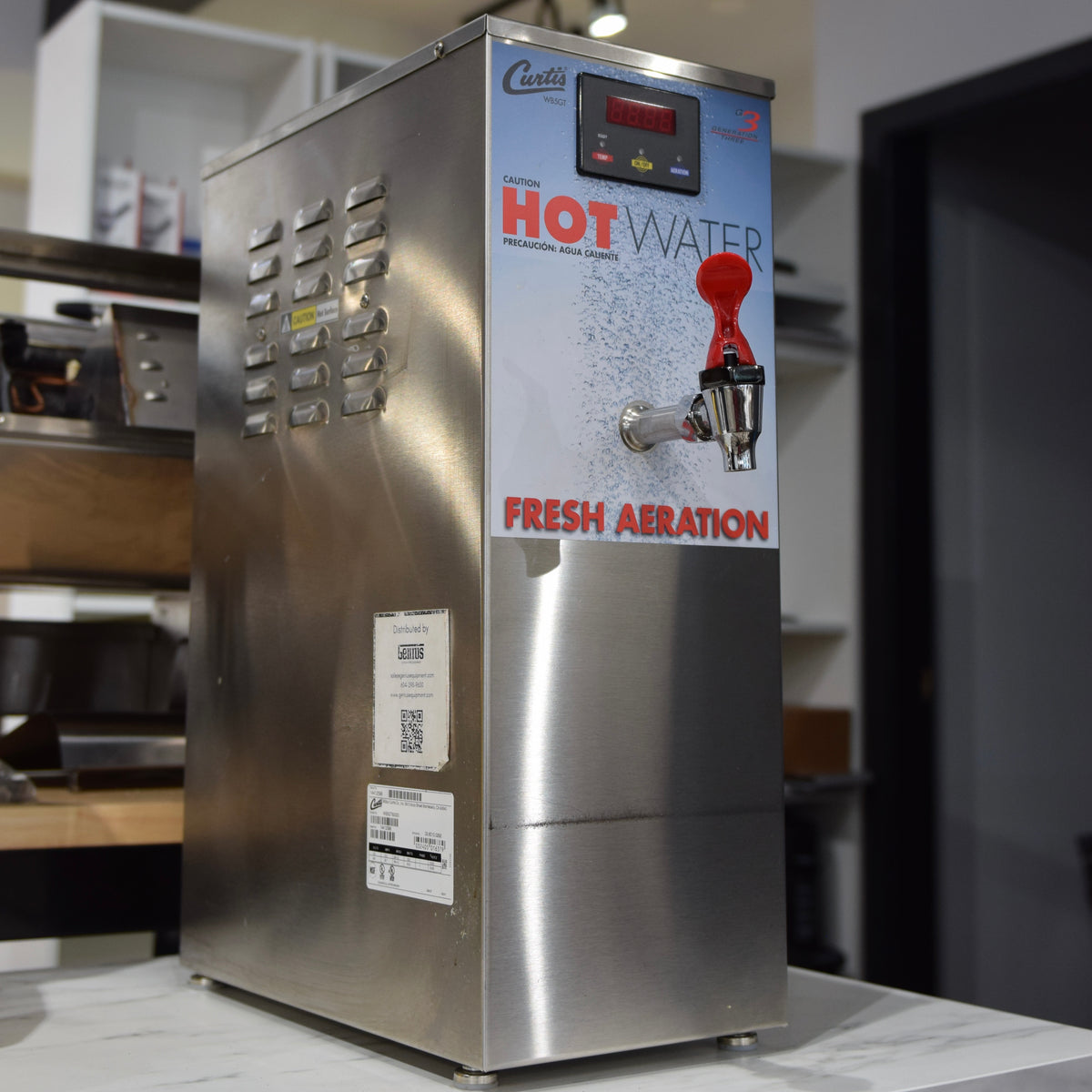 Used - Curtis Hot water tower – Genius Coffee N' Espresso Equipment
